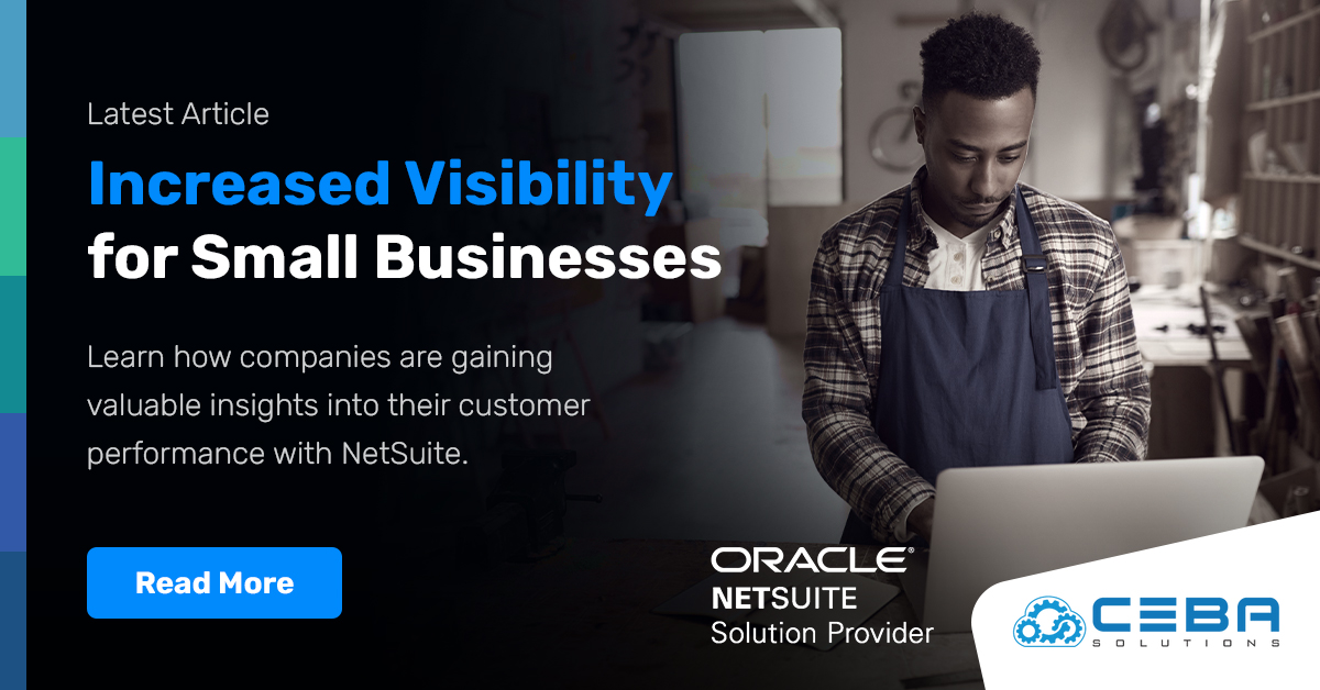 How Small Businesses are Gaining Increased Visibility into Their ...