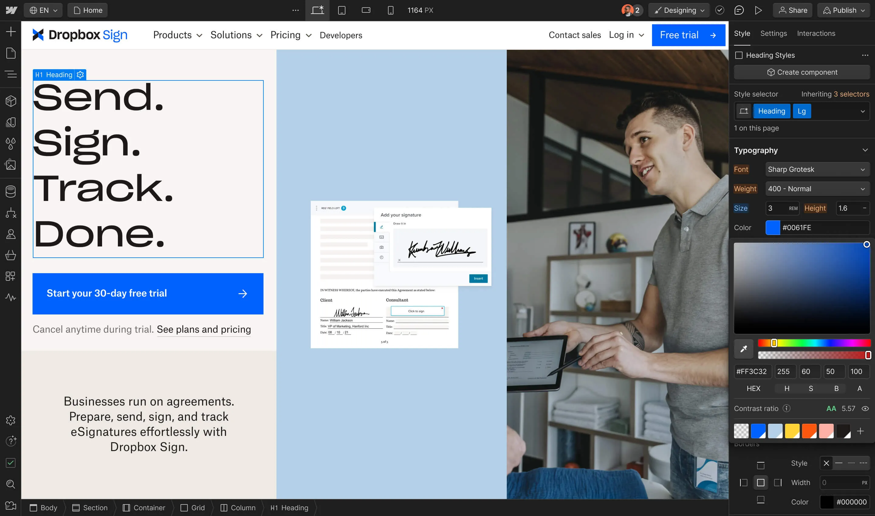Rich text editor tweaks | Webflow Updates
