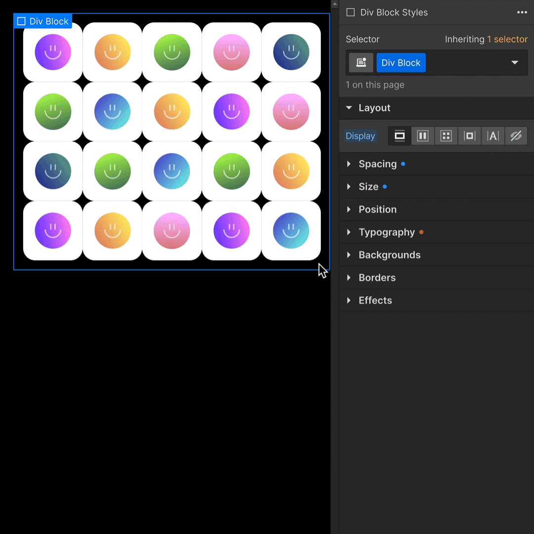 Adjust Gap Space Between Elements In Flexbox Layouts Webflow Features