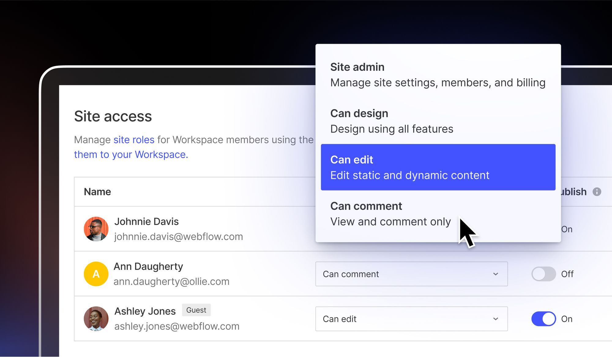 Latest updates and features | Webflow