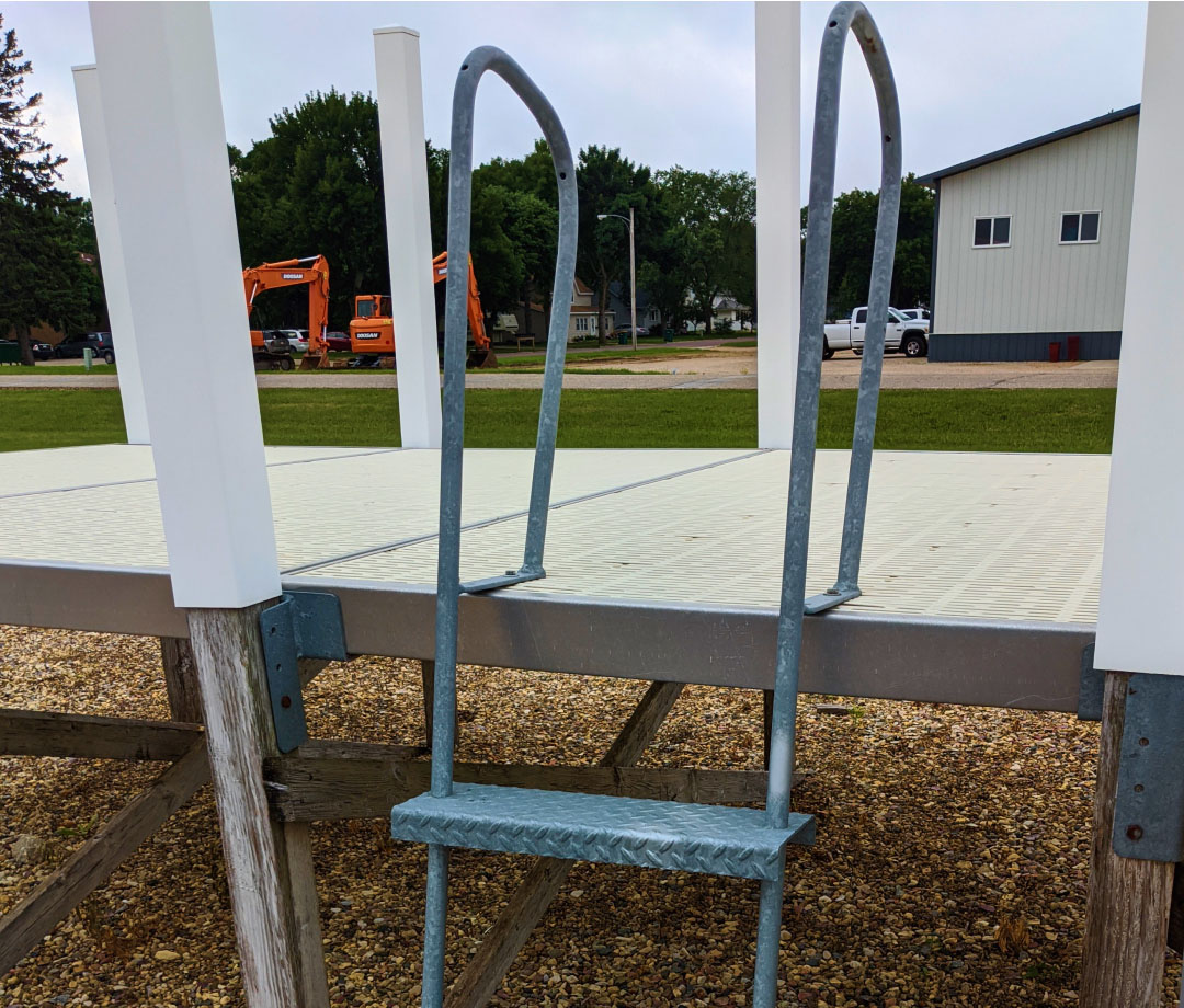 Dock Accessories | Galvanized Dock Ladder