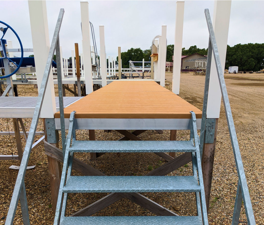 Dock Accessories | Galvanized Dock Steps