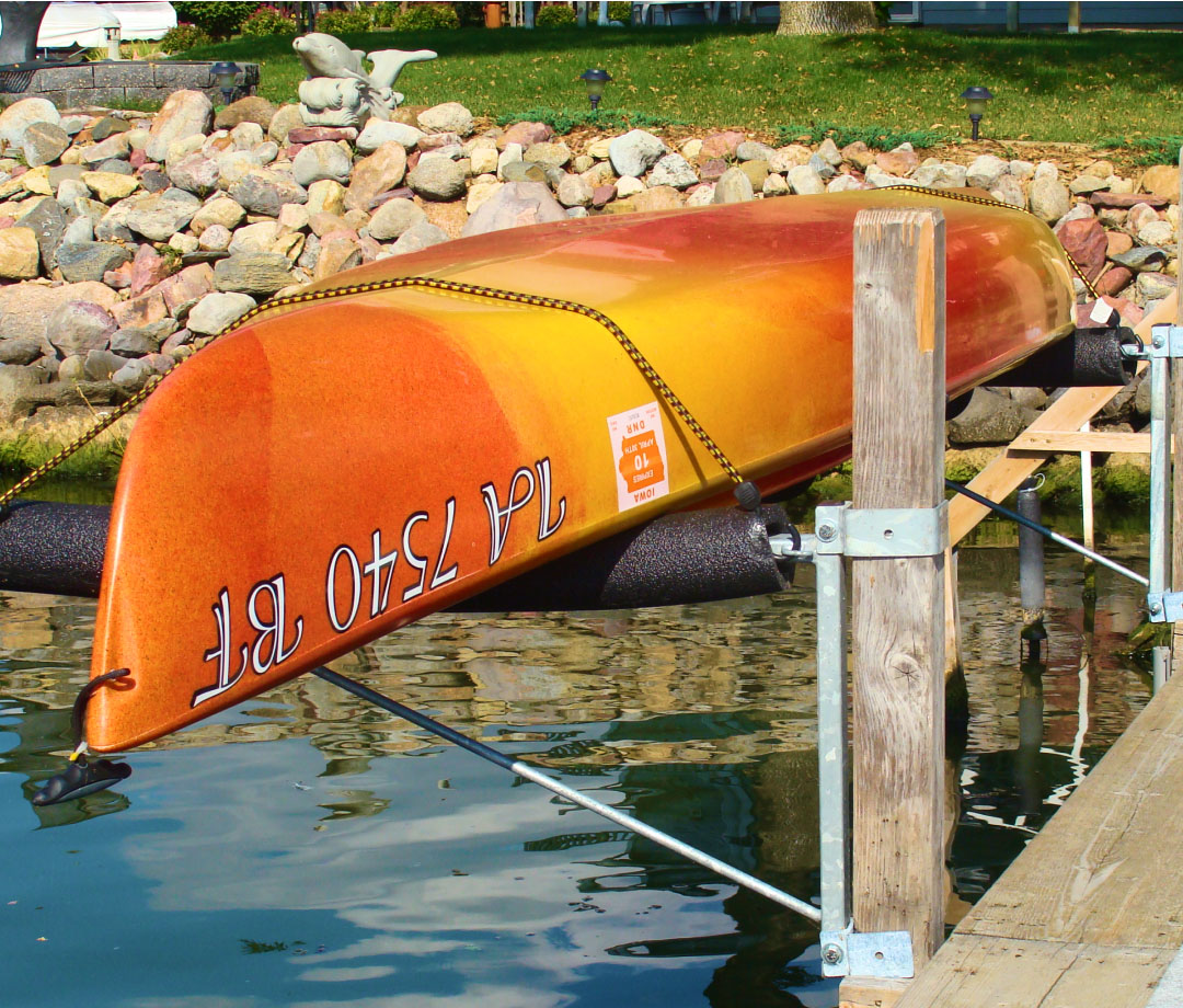 Dock Accessories | Canoe/Kayak Rack - Fixed