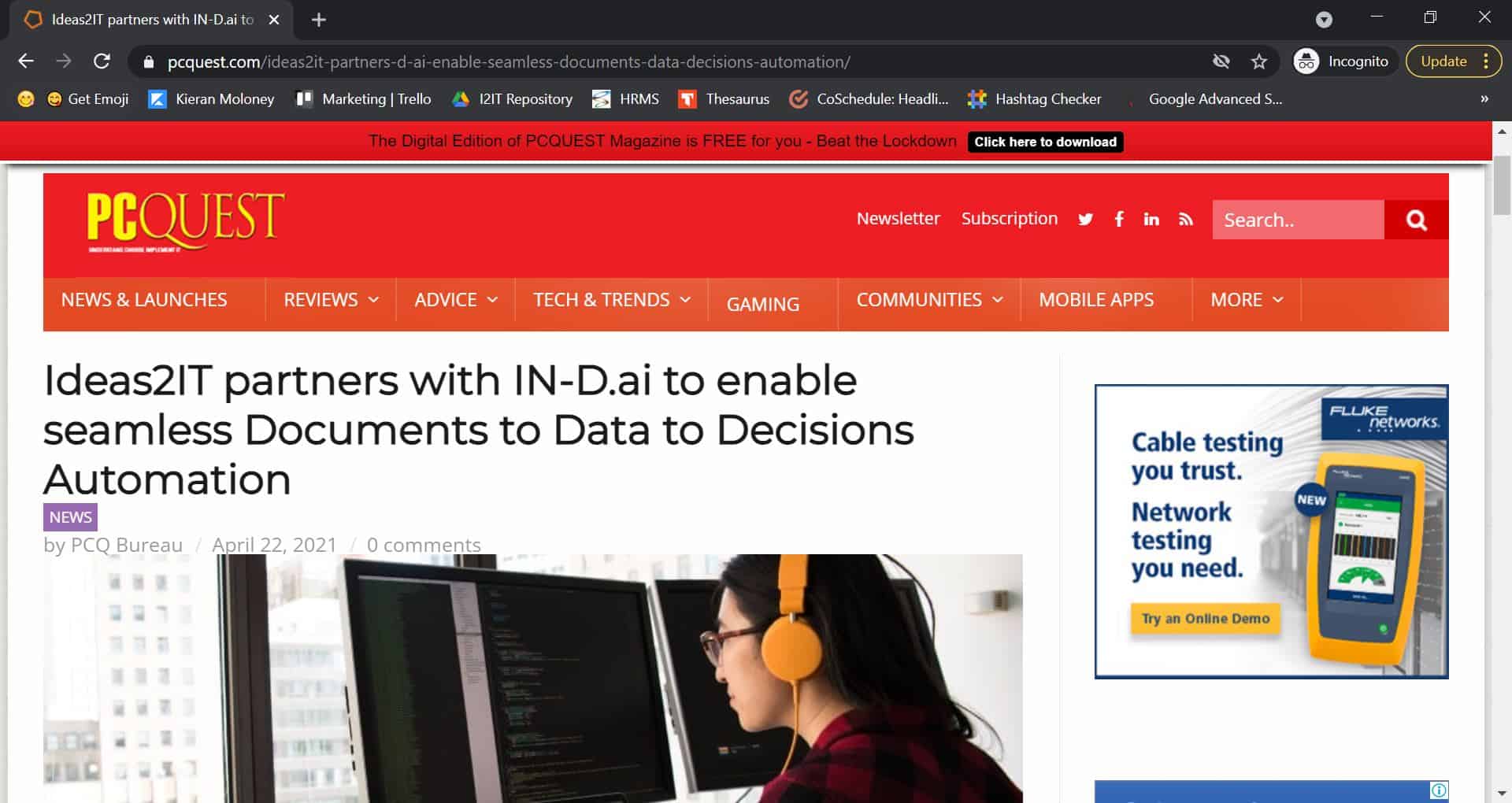 Ideas2IT Media Coverage