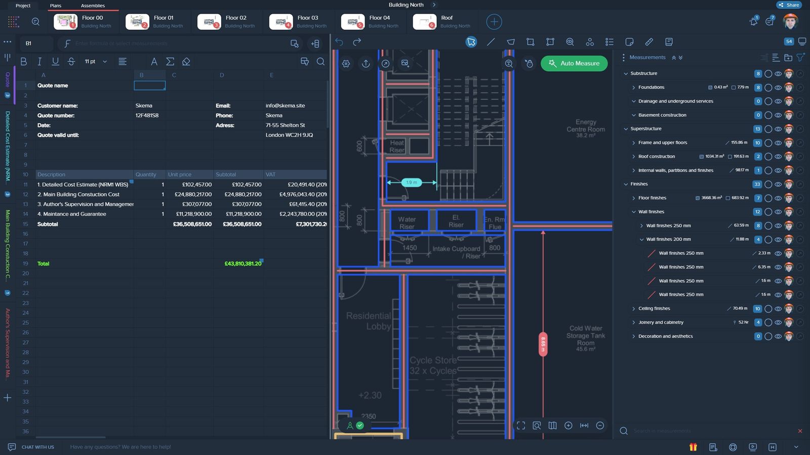 Kreo — Construction Takeoff and Cost Estimating AI software