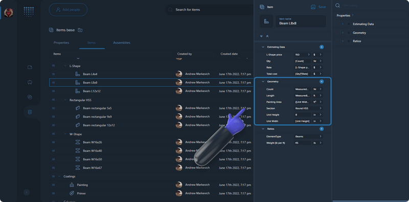 Steel Estimating Software — Kreo Software