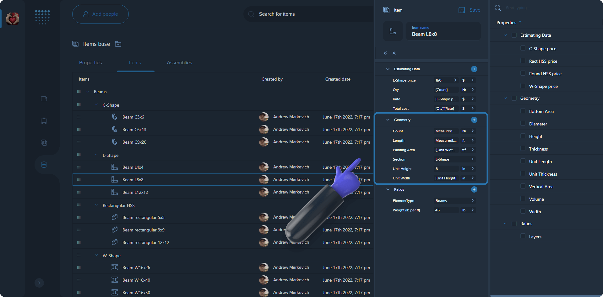 Steel Estimating Software — Kreo Software