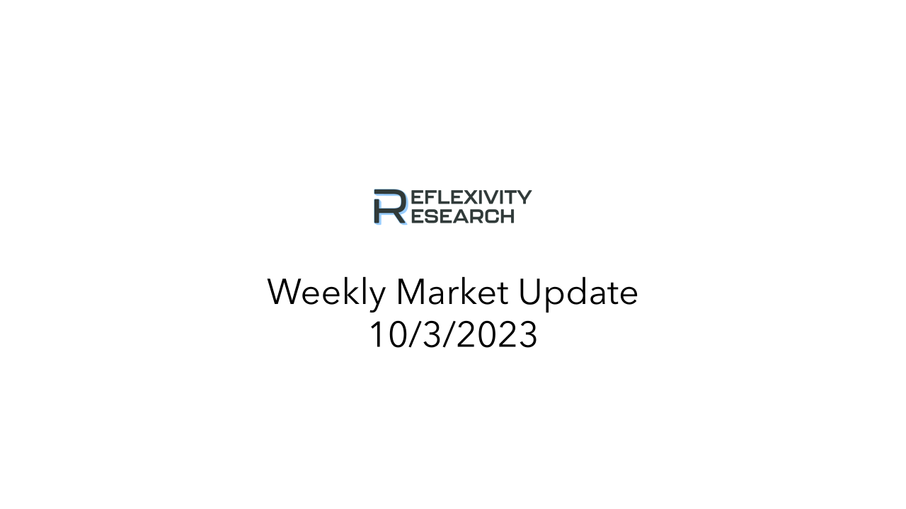 Weekly Market Update 10/3