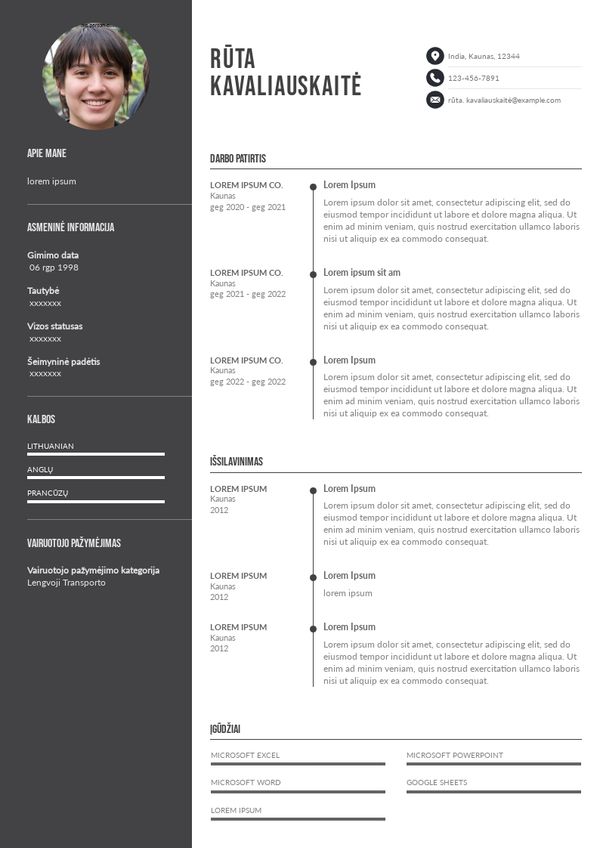 Straipsnis: Ženklo ambasadoriaus CV šablonas ir patarimai, kaip ...