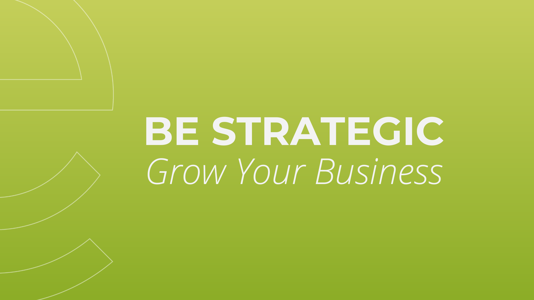 Be Strategic: What is it and why should I apply? | Entrepreneur Fund