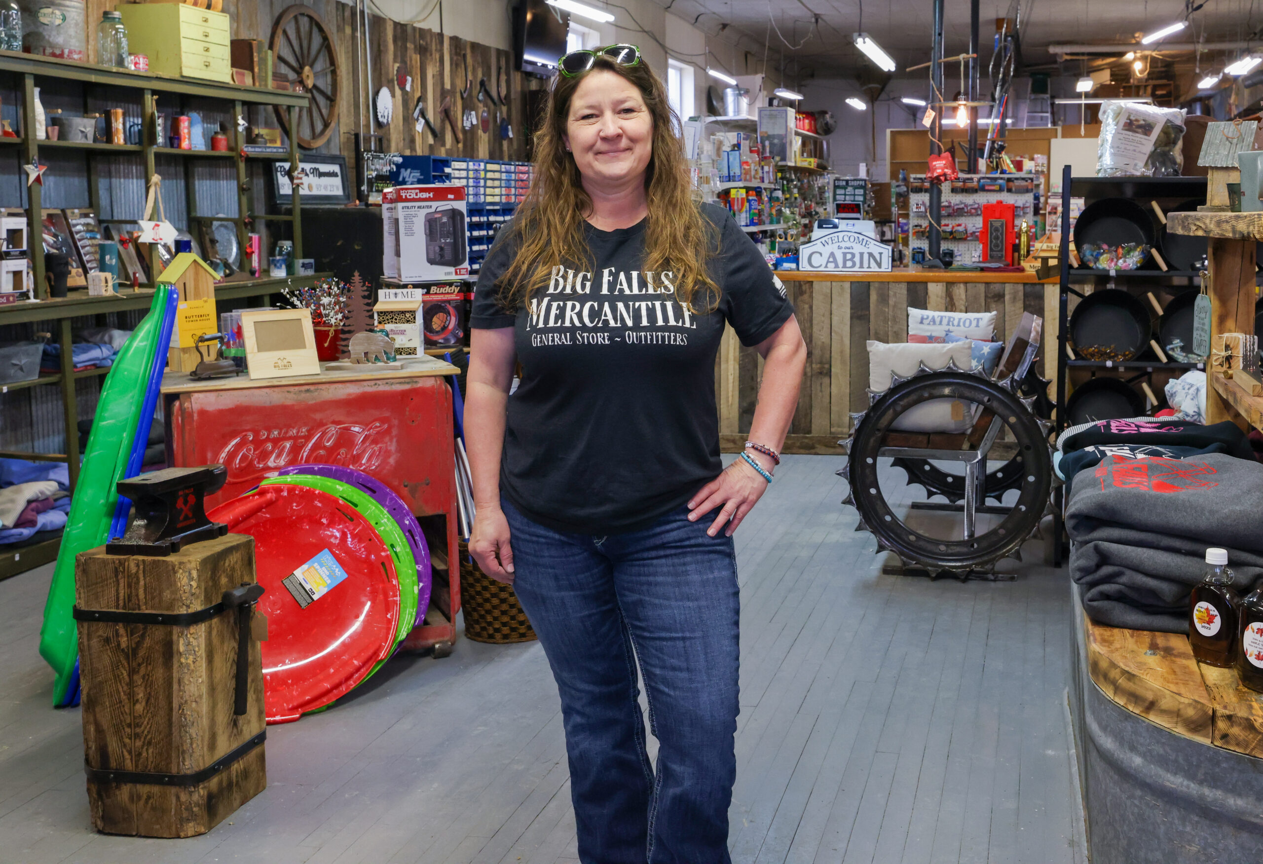 Sustaining a small northern town with access to shelter, hardware and ...