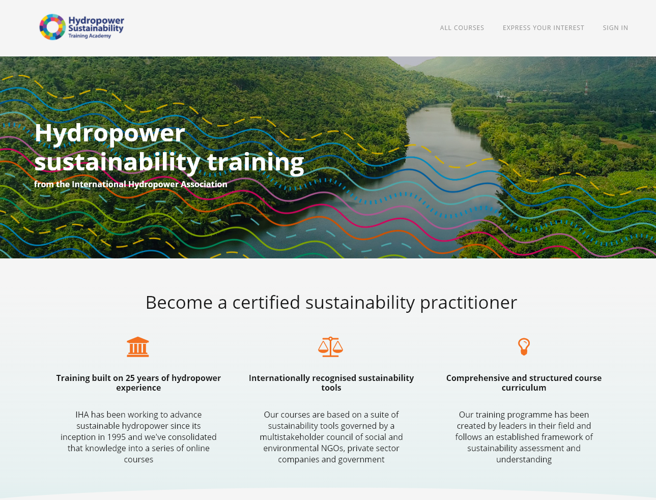 Training: International Hydropower Association