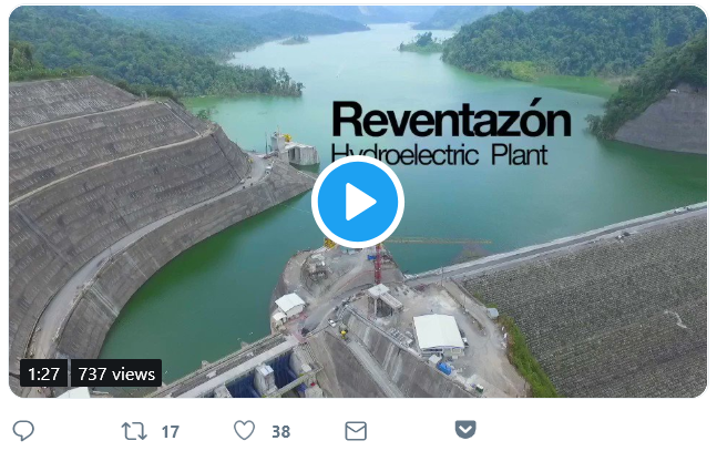 Costa Rica’s Reventazón hydropower plant awarded IHA Blue Planet Prize