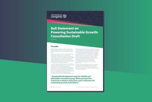 The Bali Statement on Powering Sustainable Growth – released today at ...
