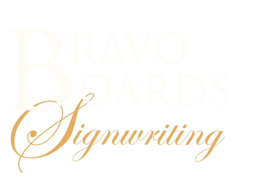 Bravo Boards- Hand Painted Signwriting | Nottingham