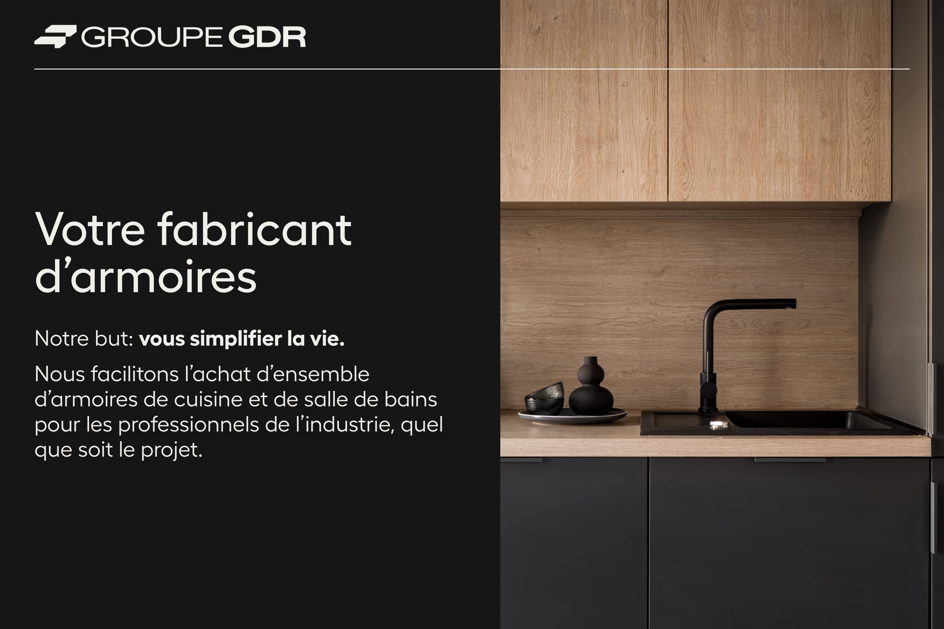 Groupe GDR | Fabricant d'armoires