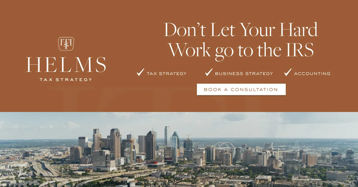 Helms Tax Strategy - CPA, Accountant & Bookkeeping Dallas Texas