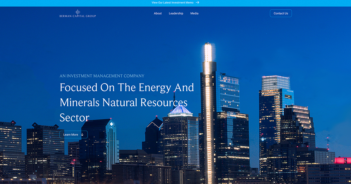 Welcome | Berman Capital Group