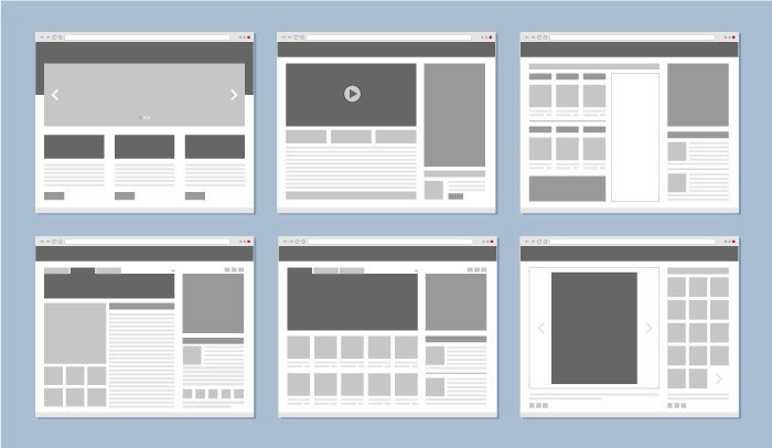 20 Wireframe Examples for Web Design
