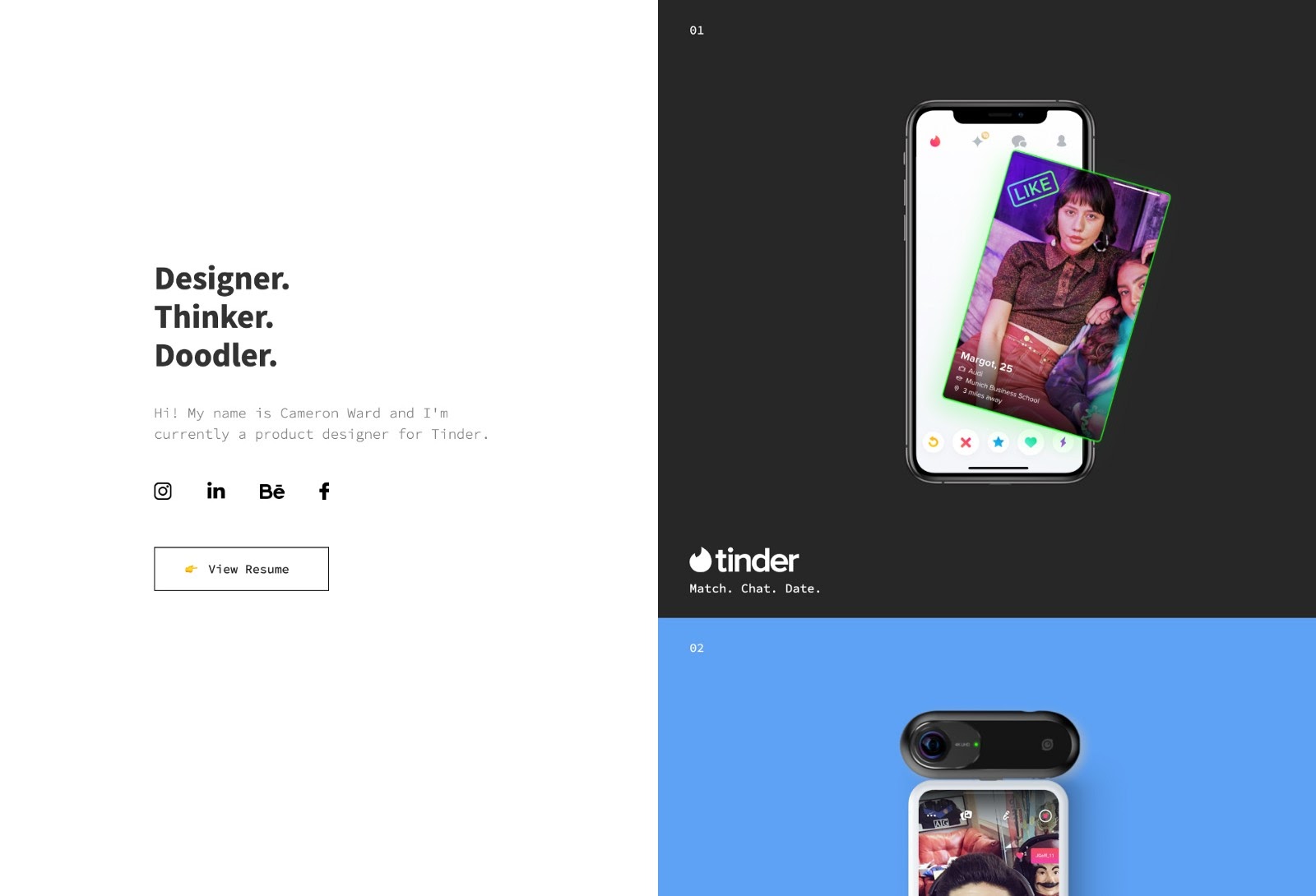 Web Design Portfolio Examples