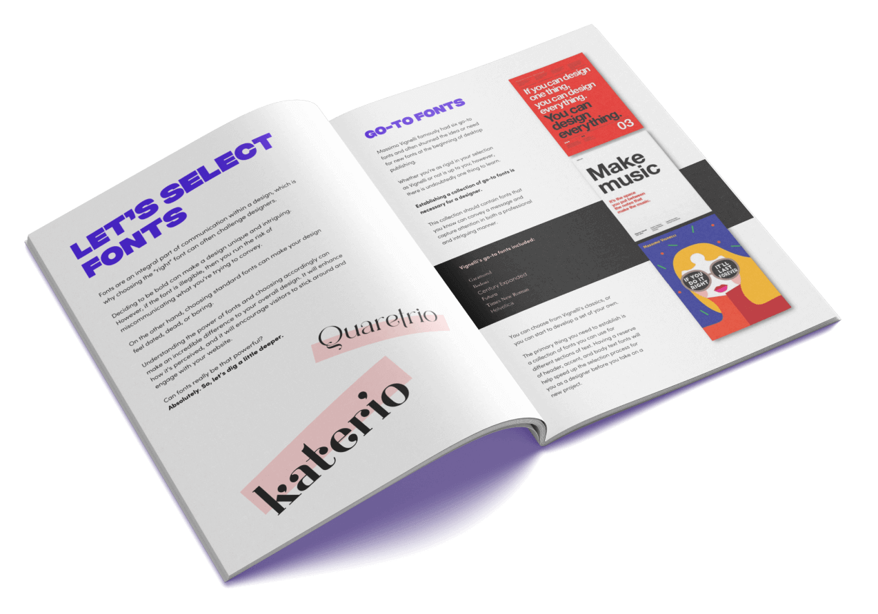 How To Choose Fonts - The Complete Guide | Flux Academy