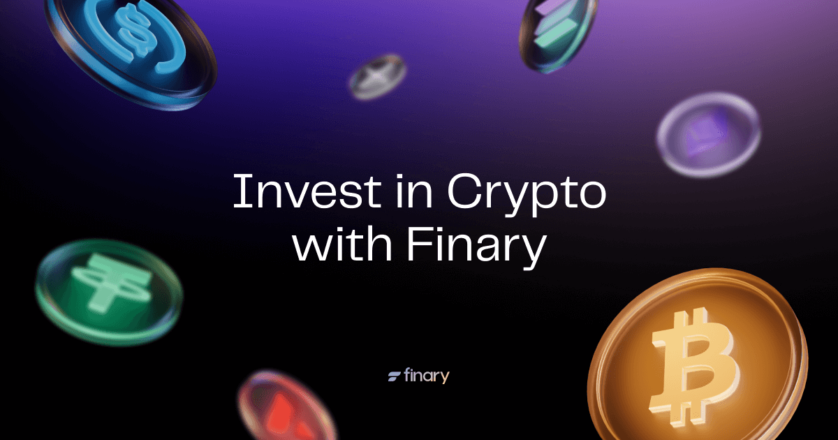 Invest in crypto - Open an account in 5 minutes - Finary