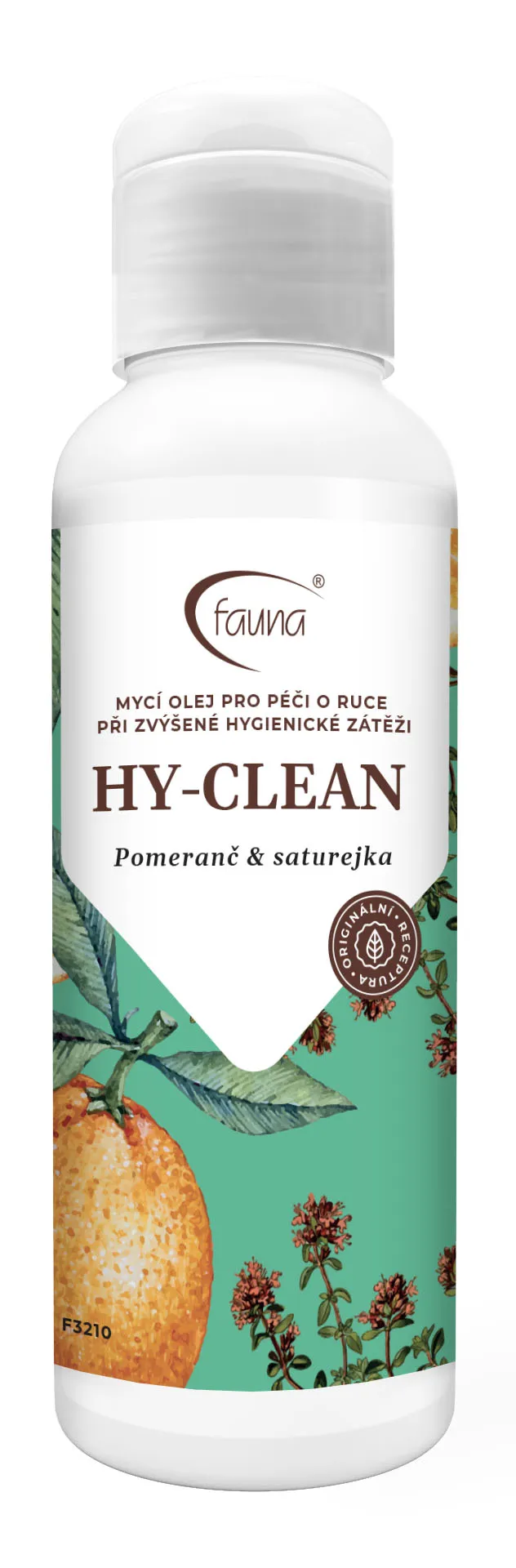 Mycí olej na ruce HY-CLEAN při zvýšené hygienické zátěži