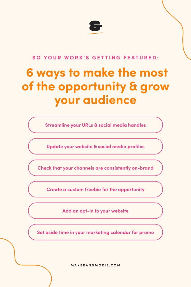 So your work’s getting featured: how to make the most of the ...