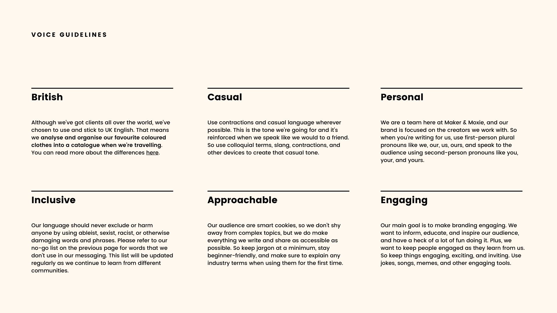 Brand voice: what creatives need to know about finding and using your ...