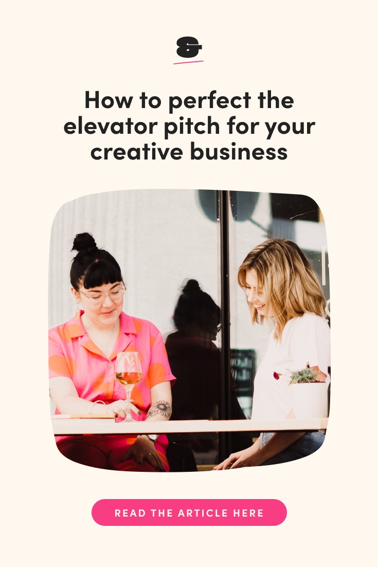 How to perfect the elevator pitch for your creative business