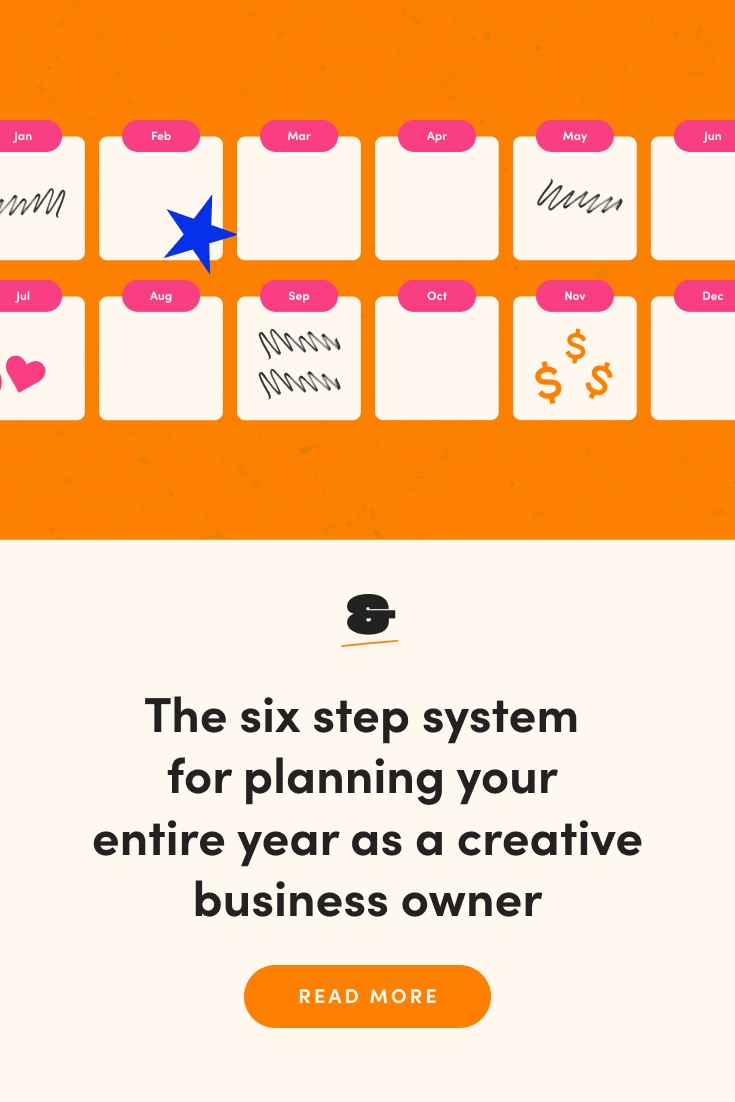 The six step system for planning your entire year as a creative ...