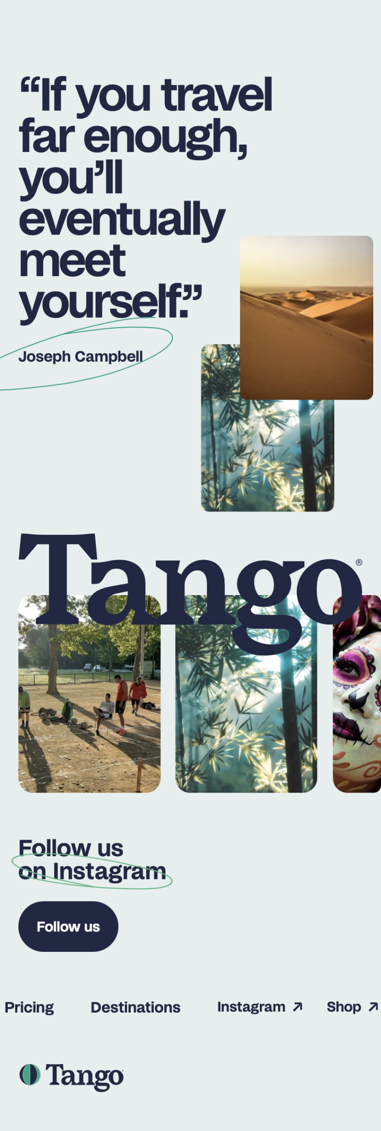 Footer | Tango Trips