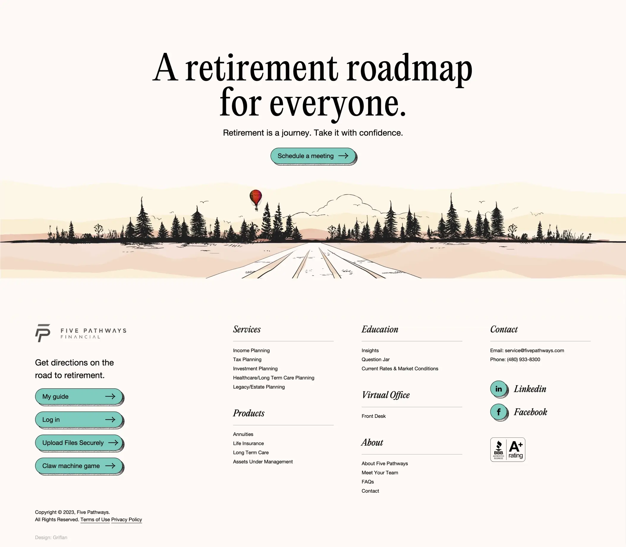 Footer | Five Pathways