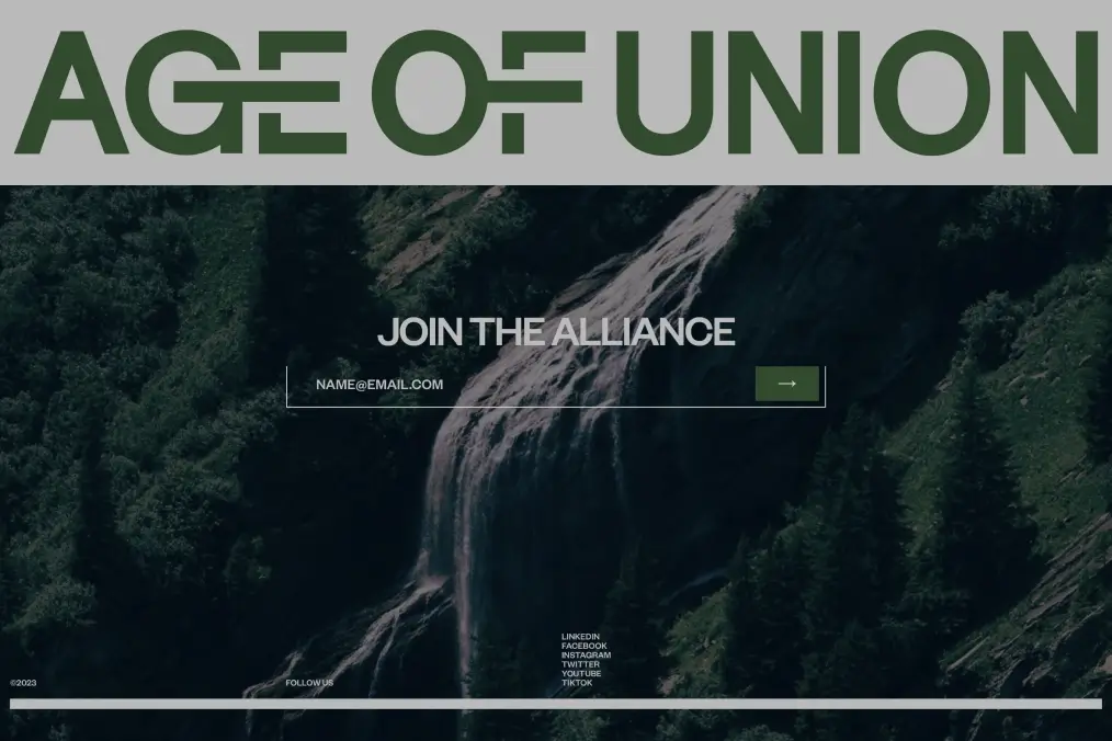 Footer — The only footer gallery on earth.