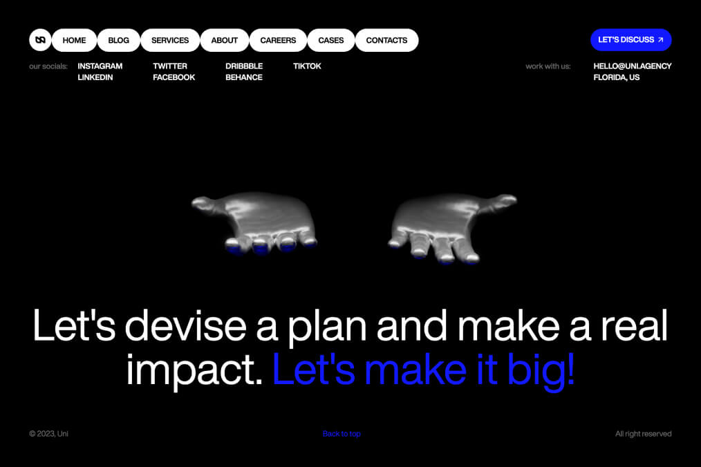 Footer | 3D Footers — The only footer gallery on earth.