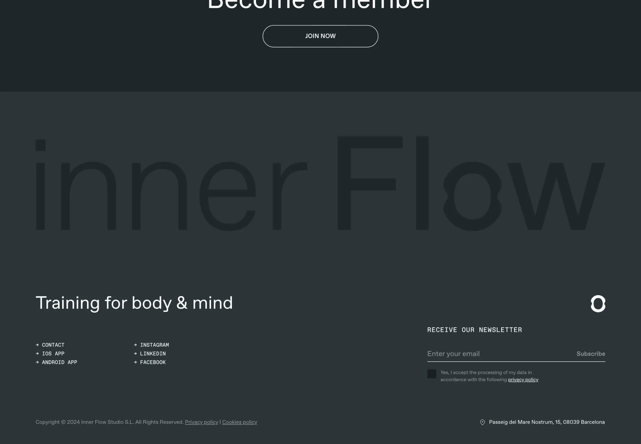Footer | Inner Flow