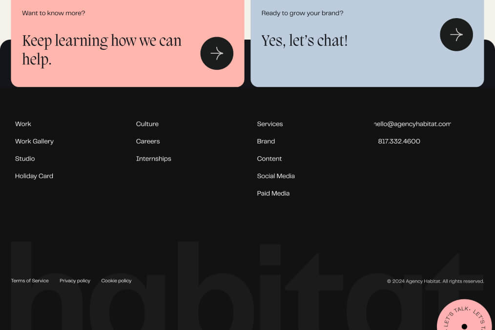 Footer | Flat Footers — The only footer gallery on earth.