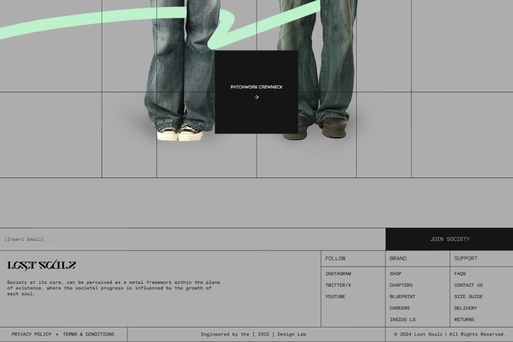 Footer | Grid Footers — The only footer gallery on earth.