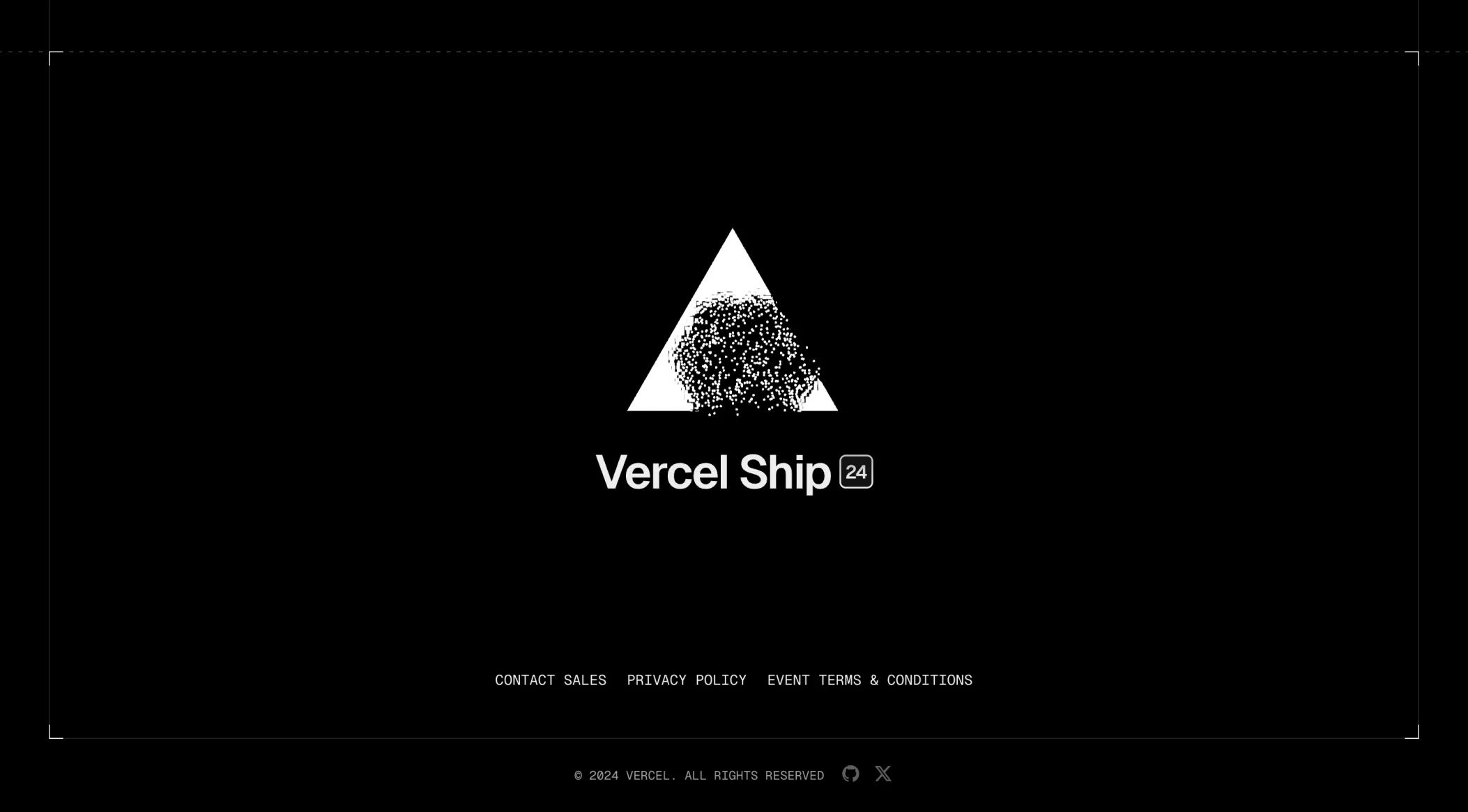 Footer | Vercel Ship