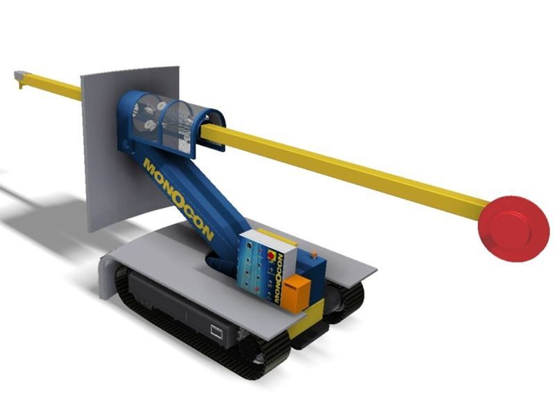 Horizontal Ladle Repair Machines | Monocon International Refractories