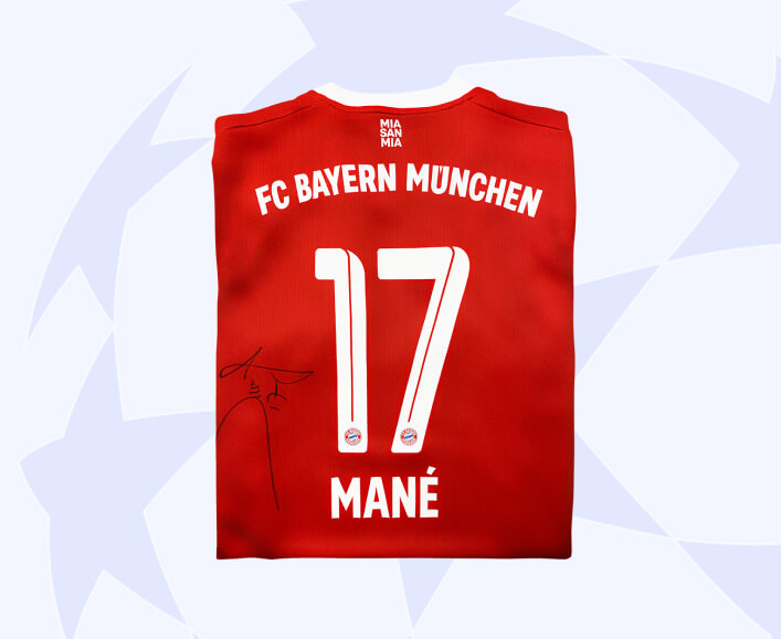 Champions Journal | Sadio Mané Shirt