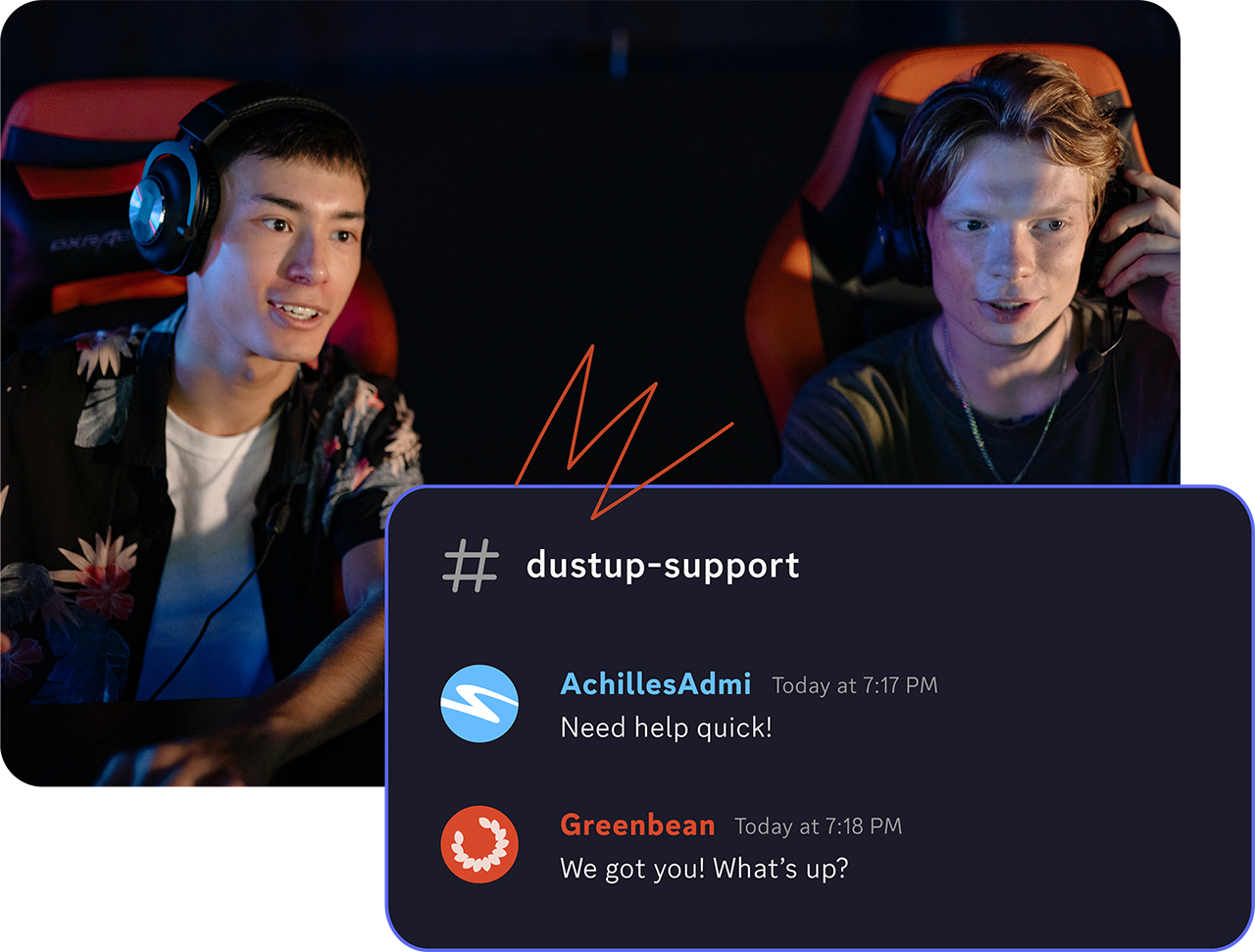 Dustup | Host streamlined esports competitions in Discord