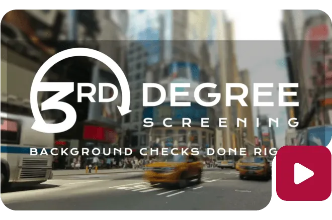 3rd Degree Background Check Services - Fast, Accurate Employee ...