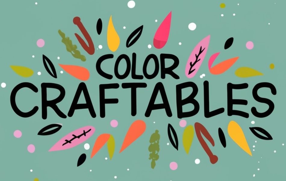 Color Craftables | FREE Coloring Pages