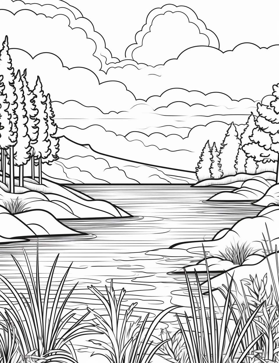 Color Craftables | Coloring Pages | Nature - Water Bodies