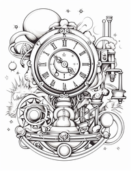 Color Craftables | Coloring Pages | Objects - Everday Items - Watches