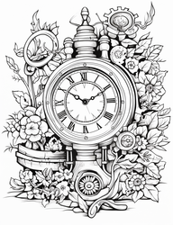Color Craftables | Coloring Pages | Objects - Everday Items - Watches