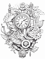 Color Craftables | Coloring Pages | Objects - Everday Items - Watches