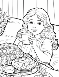 Color Craftables | Coloring Pages | Holiday - Mothers Day - Breakfast ...