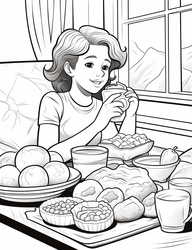Color Craftables | Coloring Pages | Holiday - Mothers Day - Breakfast ...